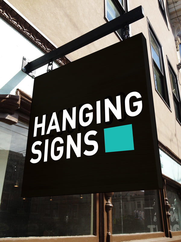 Hanging Signs – next level displays