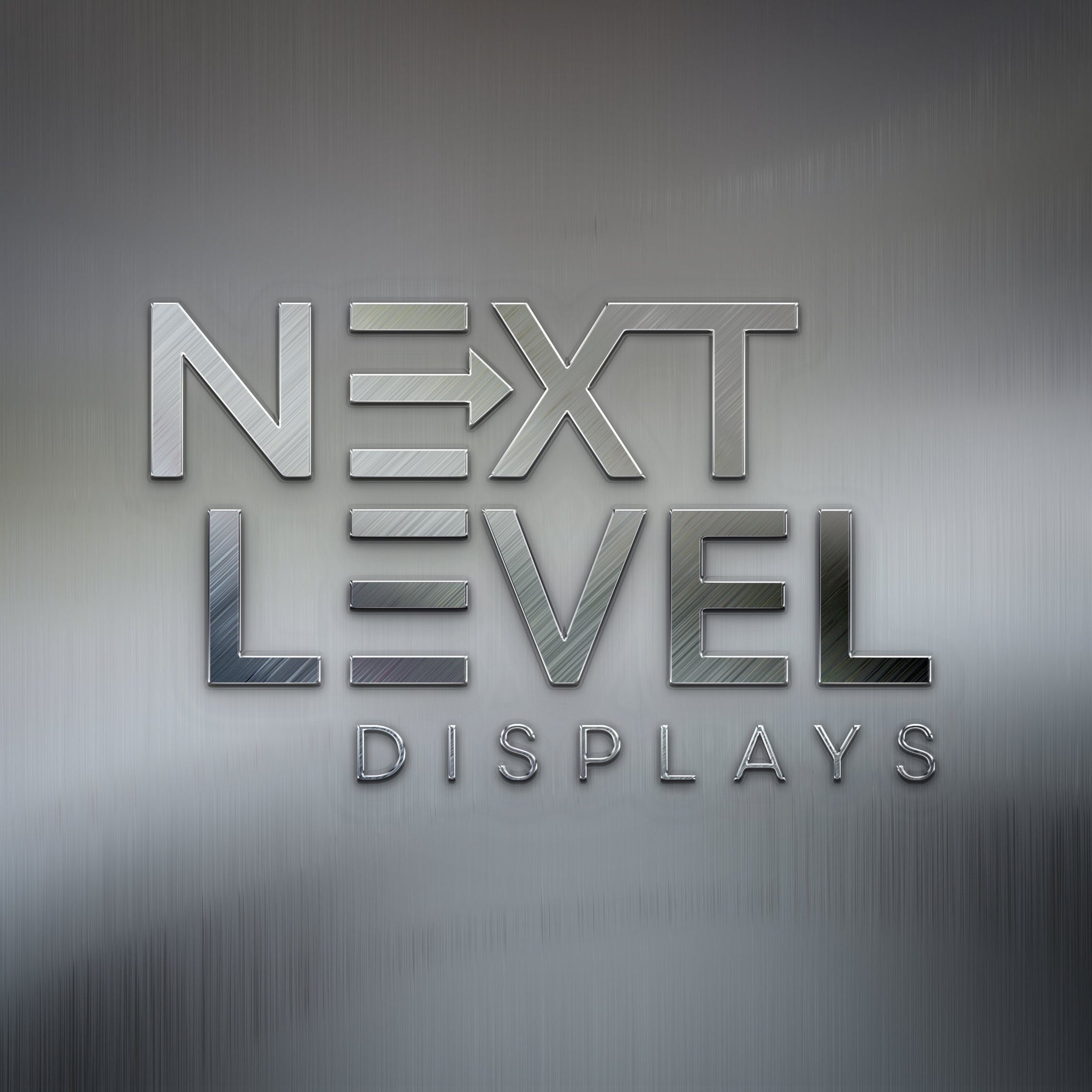 Brushed Aluminium 3D Wall logo - A Custom Distinctive Signage Solution ...